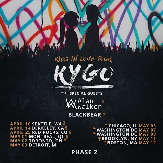 KYGO Announces Phase 2 of Kids In Love Tour