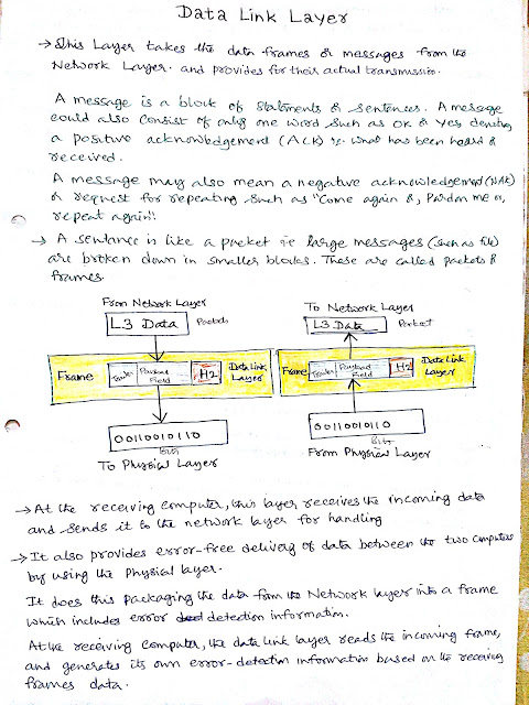 Networking(DCCN): OSI Reference Model