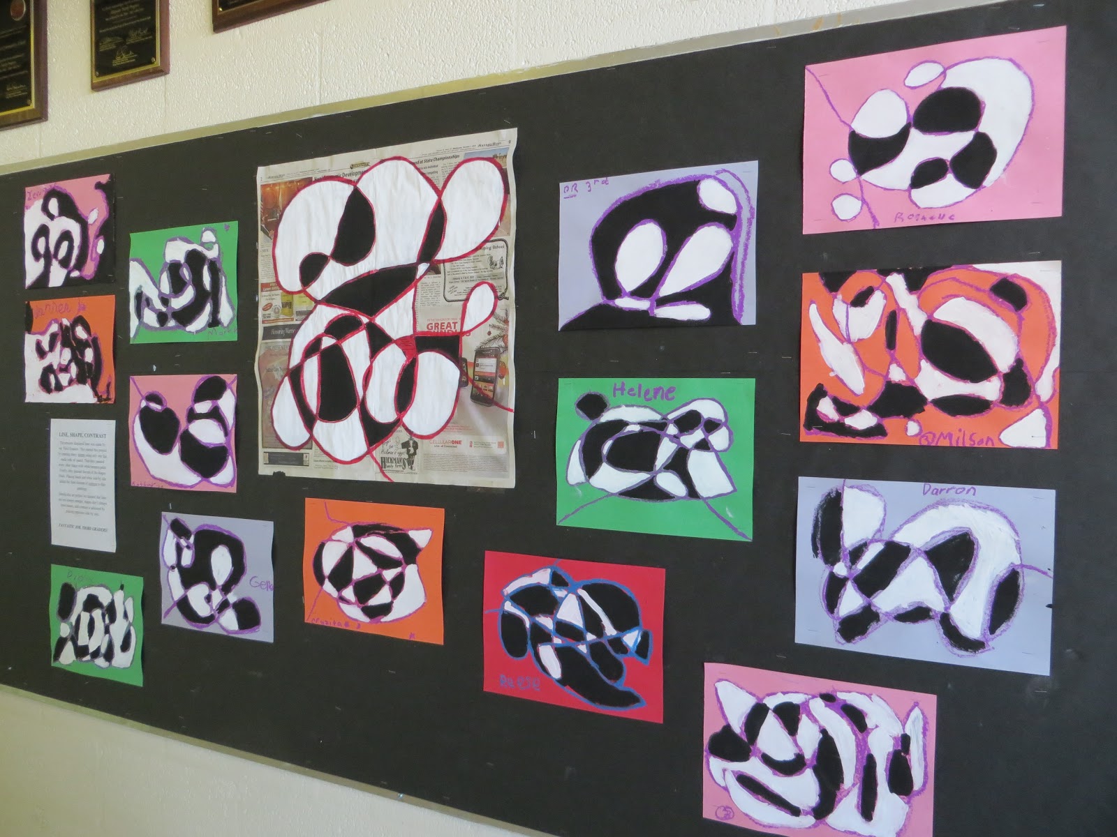 Time for Art!: LINE, SHAPE, CONTRAST