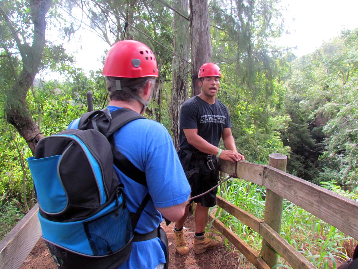 The Agatelady: Adventures and Events: Ziplining in Kauai -- Post 1