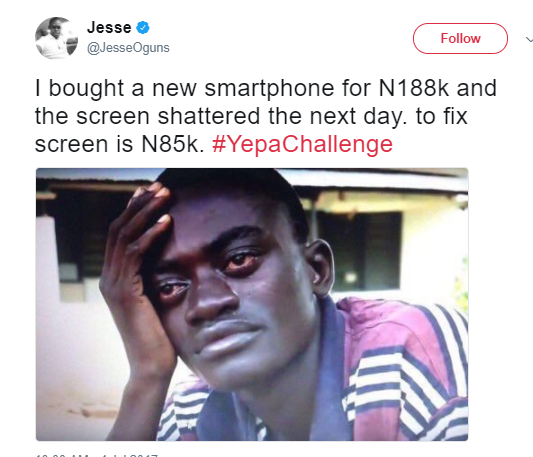 10 hilarious tweets from the #YepaChallenge that'll make your day