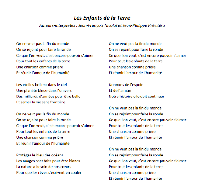 Le Blog des CE2B: Poésies et chants