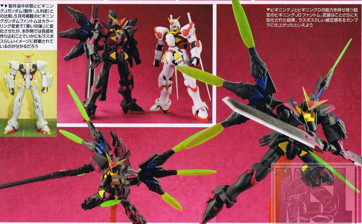 Custom Build: 1/144 Beginning Gundam JD Phantom - Gundam Kits ...