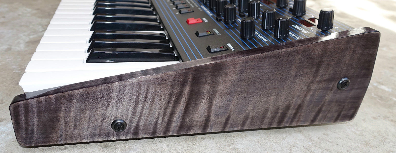 MATRIXSYNTH: Dave Smith Oberheim OB-6 SN 00125 w/ Custom Wood Side Panels