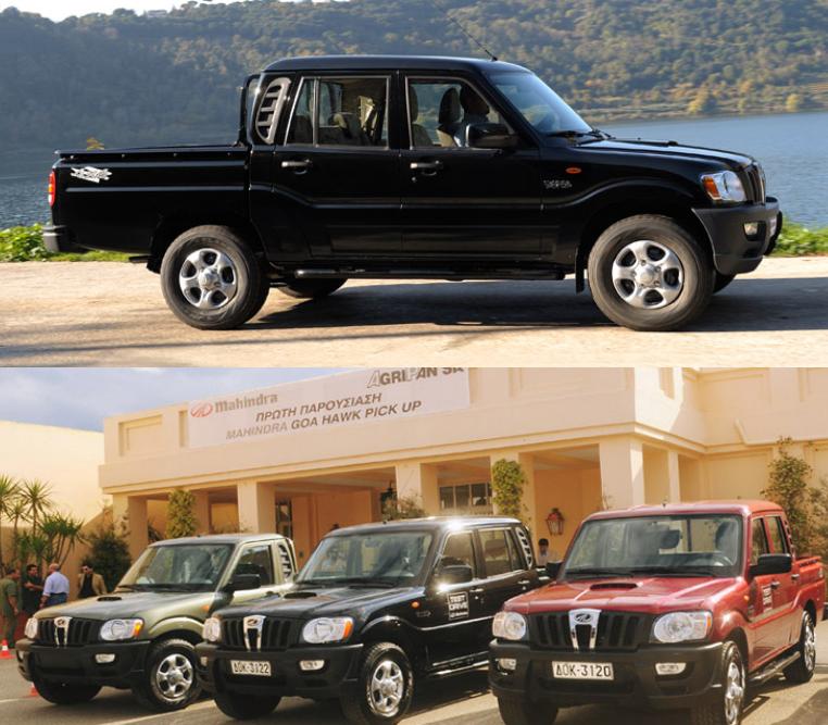 sexy magazinez: MAHINDRA GOA PICK UP M-HAWK με μειωμένη τιμή 14.990€ με ...