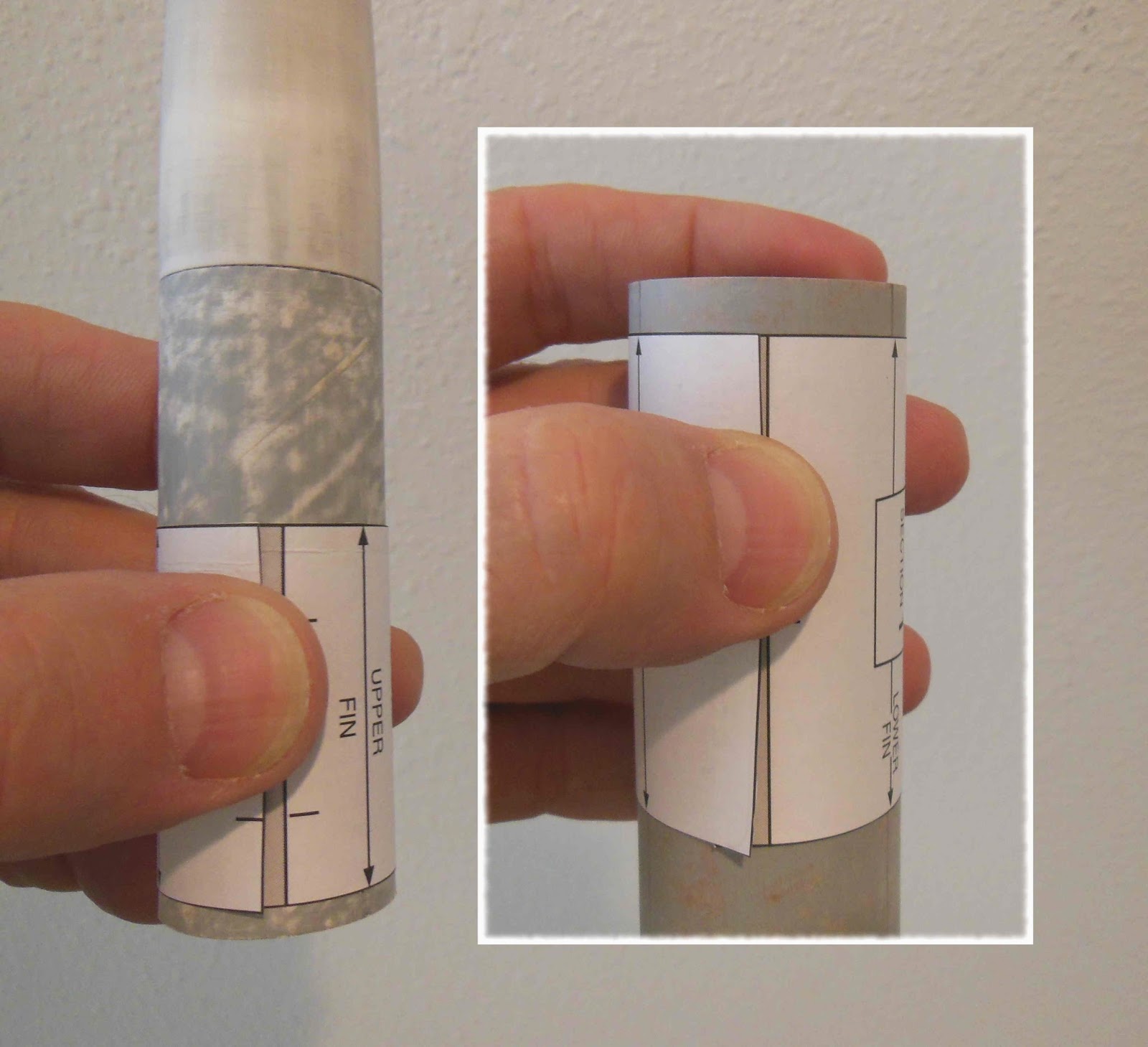 Model Rocket Building: Estes Guardian Build, Part 4, Tube Marking Guides