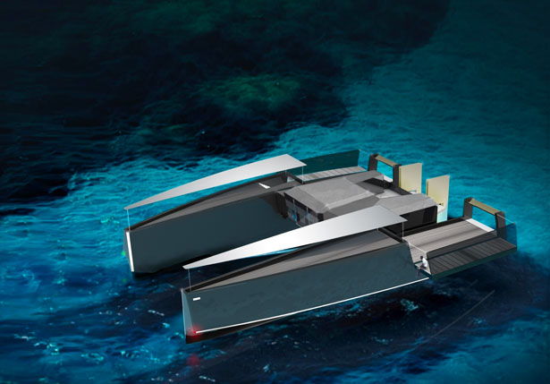 Luxury Catamaran: WALLY POWER CAT BY JOHN BADALAMENTI