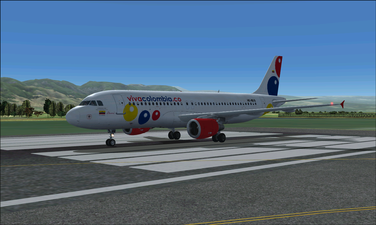 Colombia Virtual: Project Airbus A320 Viva Colombia Fs2004