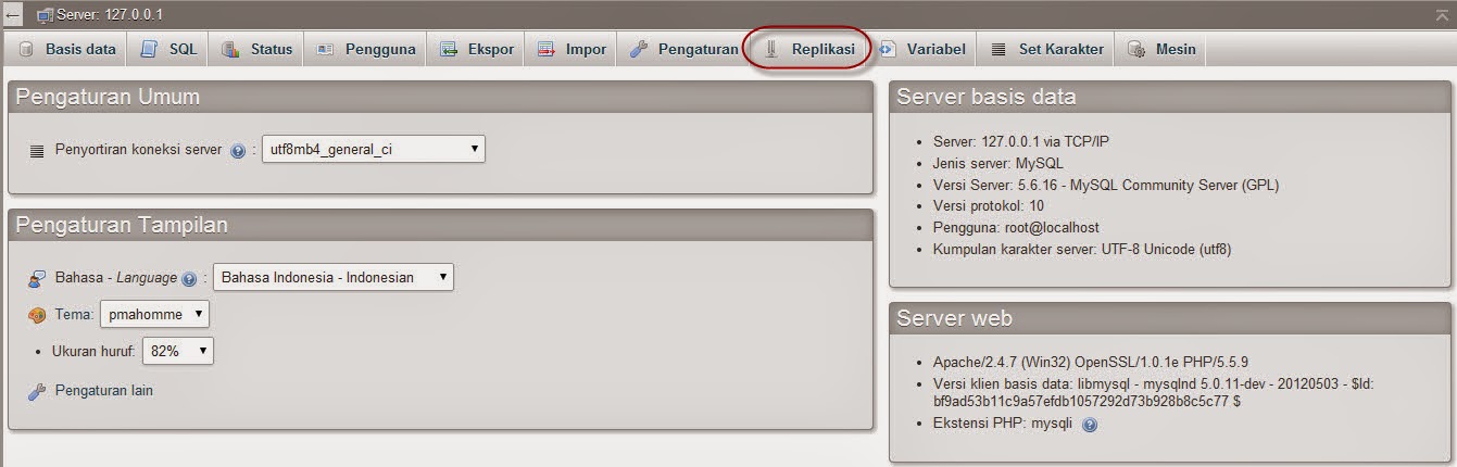 Membuat Replikasi atau Mirror database MySQL