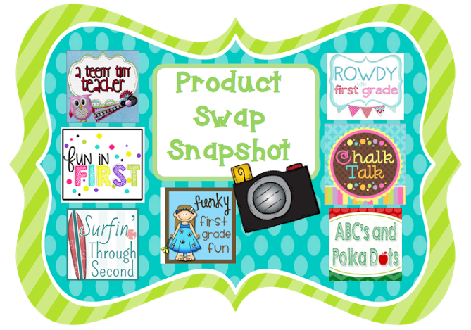 Morning Work Product Swap Snapshot - Surfin' Through Second