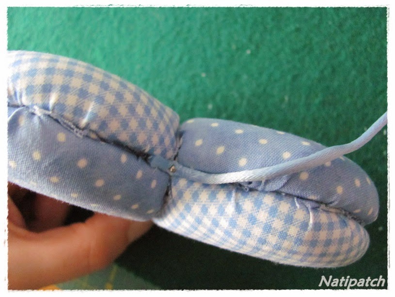 Tutorial patchwork sin aguja: ♥ corazón ♥ - El taller de Natipatch