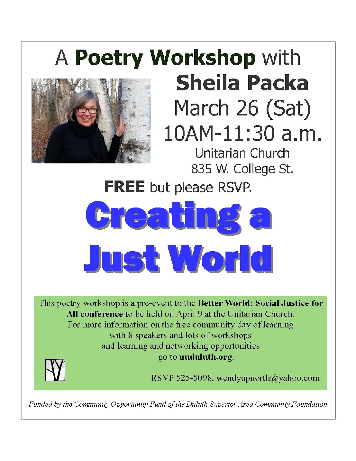 Deep Dive Poetry: Creating a Just World: Poetry & Social Change