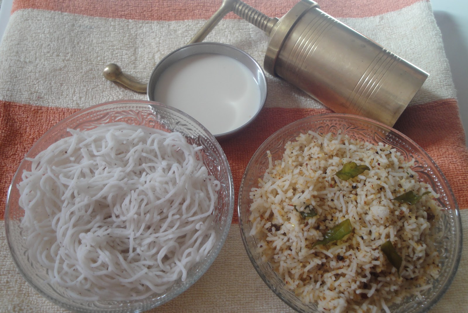 Akki Shavige/Ottu Shavige Recipe/(Idiyappam String Hopper Recipe) | GH49