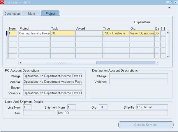 Oracle Applications: Oracle Project Accounting Intigration with ...