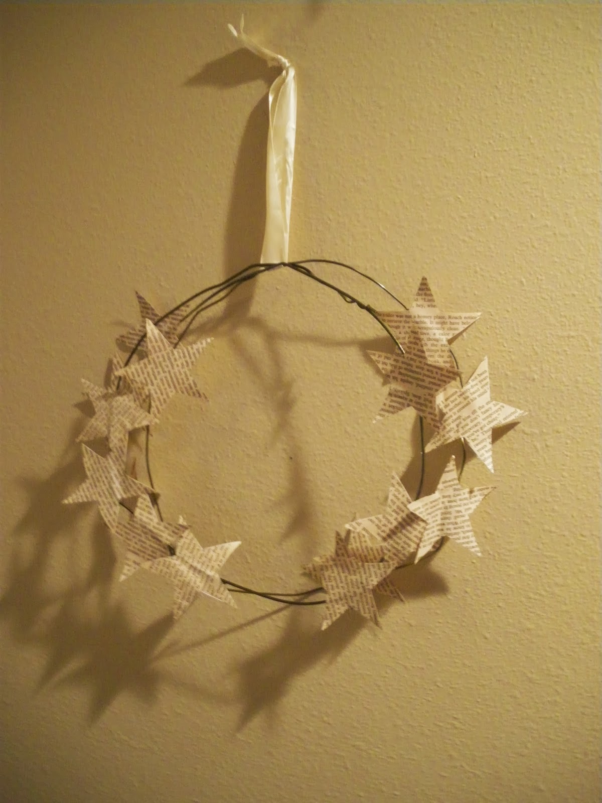 Twinkle, Twinkle, Book Page Stars