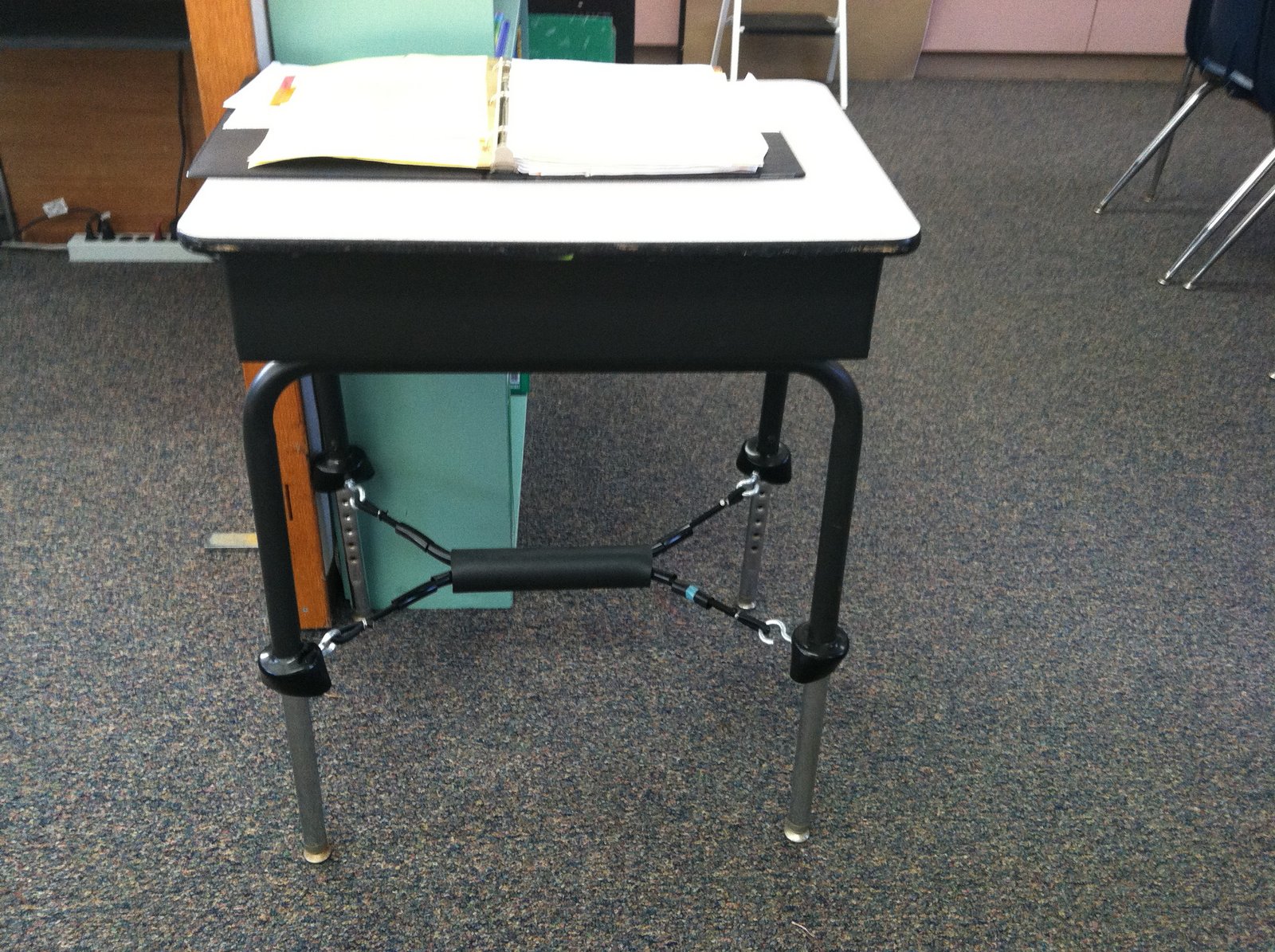 Classroom Seating Solutions: Foot fidget « Miss Awesomeness