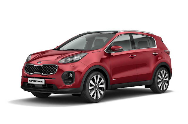 Kia Sportage 4 (2016 à 2018) - Couleurs et code peinture