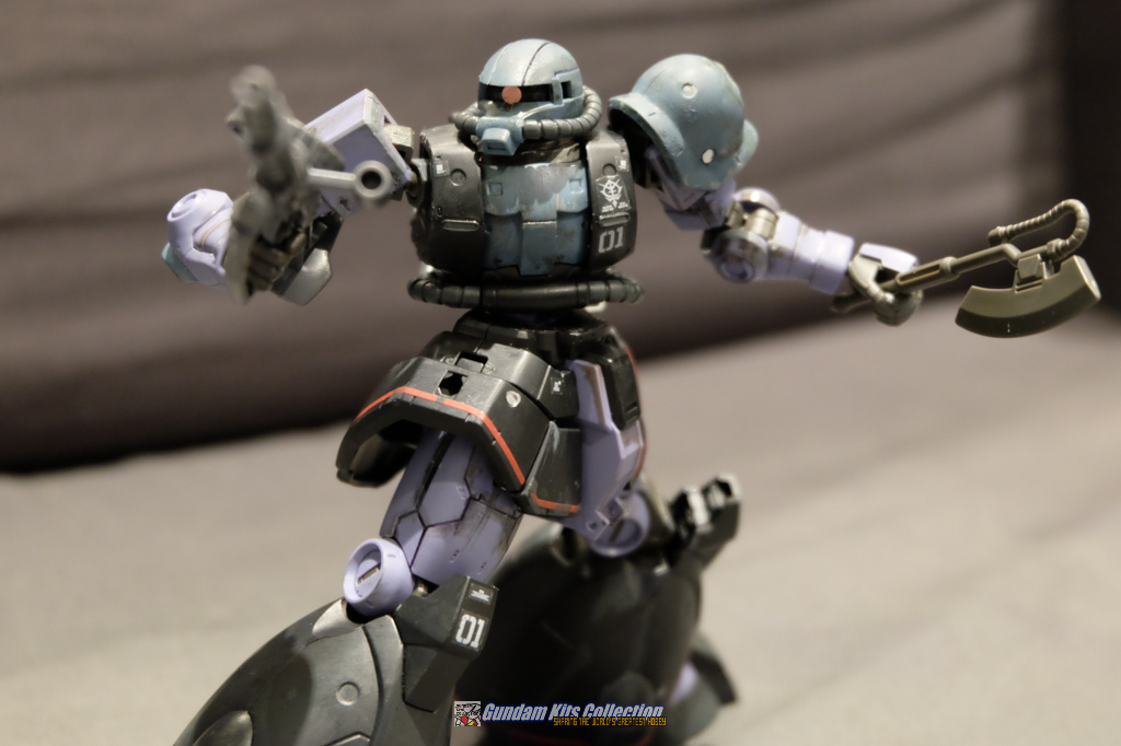 Painted Build: HG 1/144 High Mobility Prototype Zaku [Gundam THE ORIGIN ...