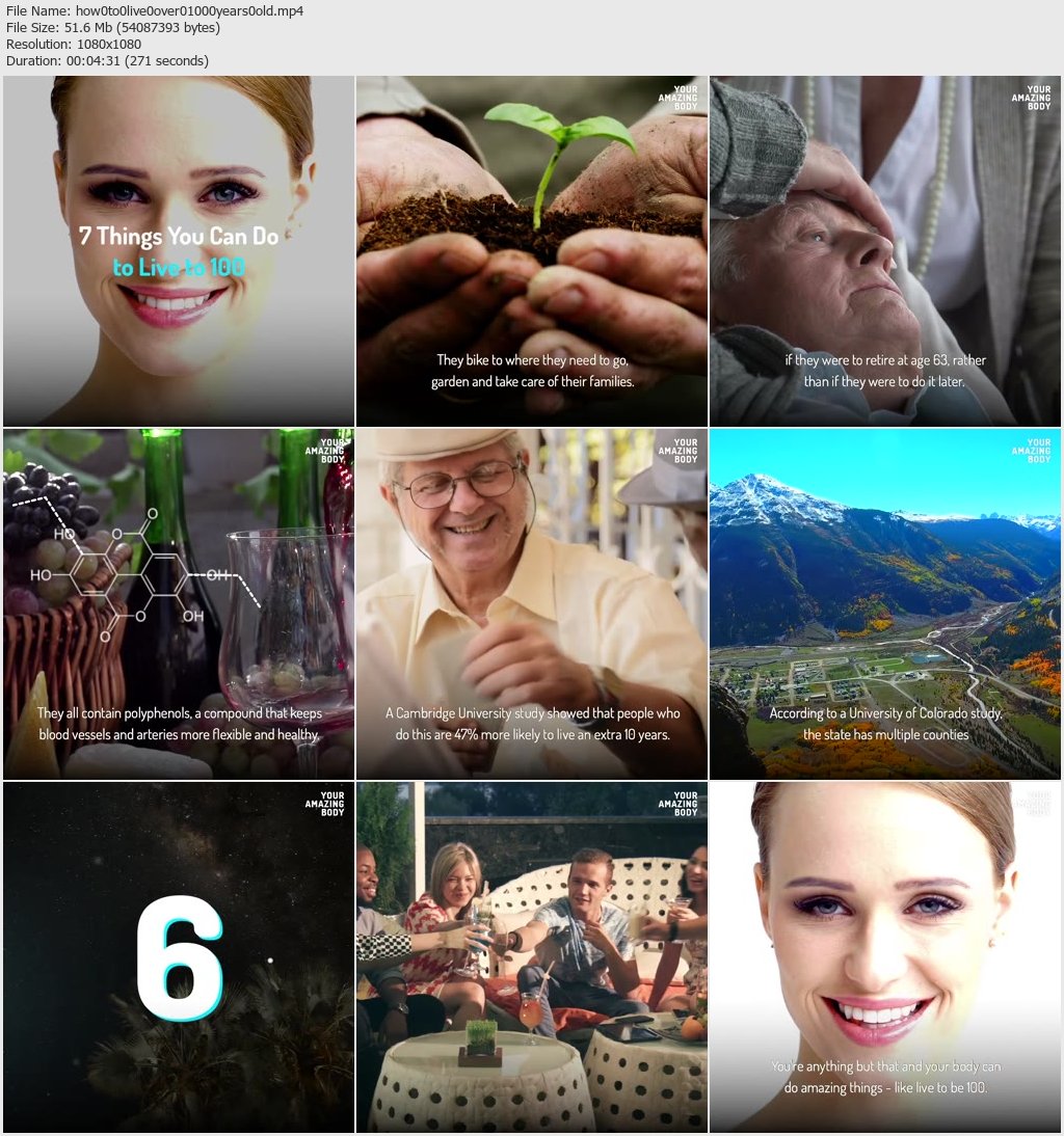 how to live over 100 years old - Video collections