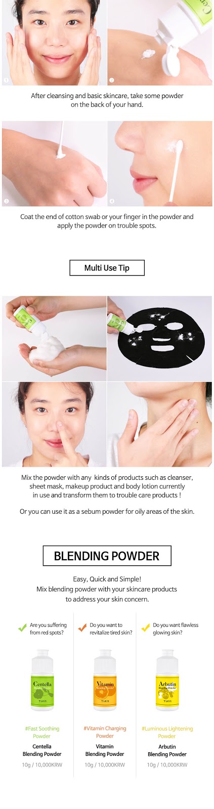 REVIEW: [TIA'M GLOBAL] Centella Blending Powder (Sponsored) - Novata en ...