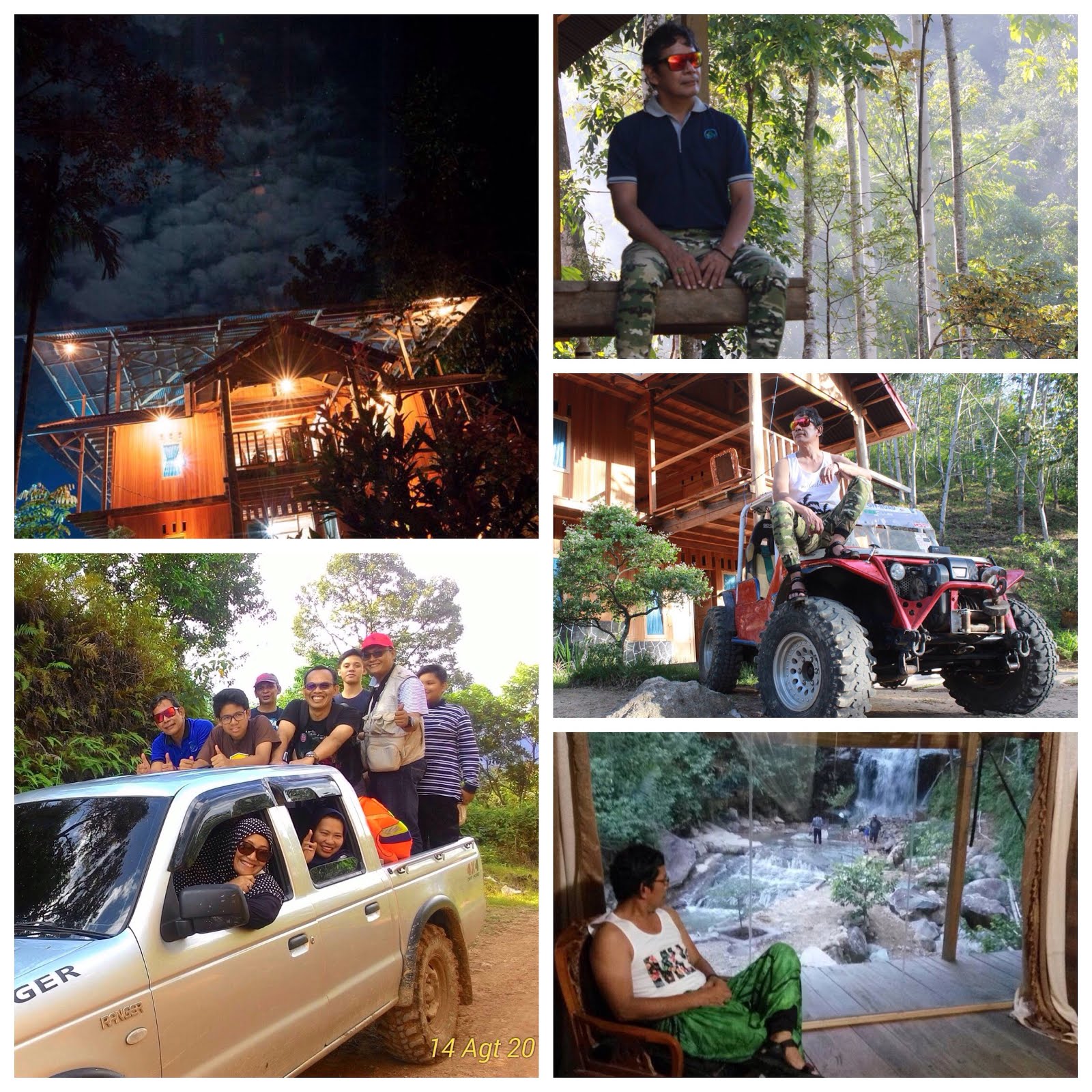 BIFA COTTAGE PADANG : WOODEN VILLA WITH PRIVATE WATERFALL IN THE ...