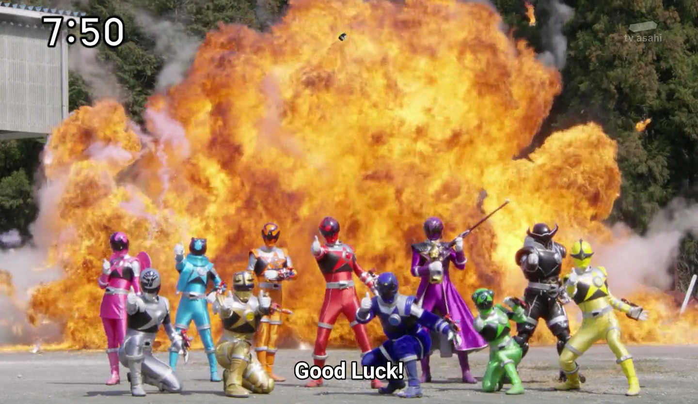 CosmicSparky's Den of Madness: Uchu Sentai Kyuranger Episodes 8-12