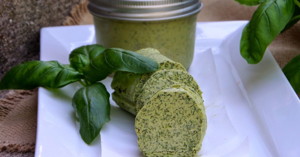 Becki Melvie: Basil Chive Compound Butter