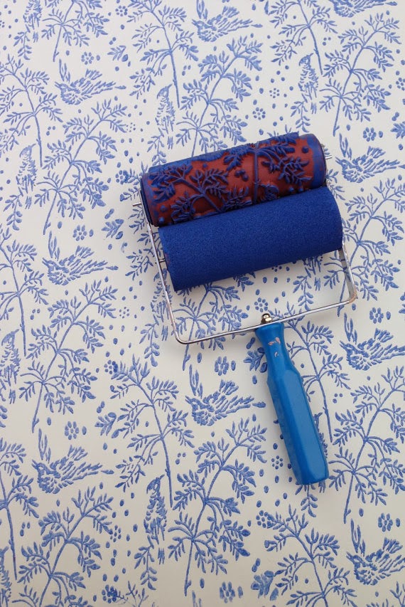 The ragged wren : How To- Patterned Paint Roller
