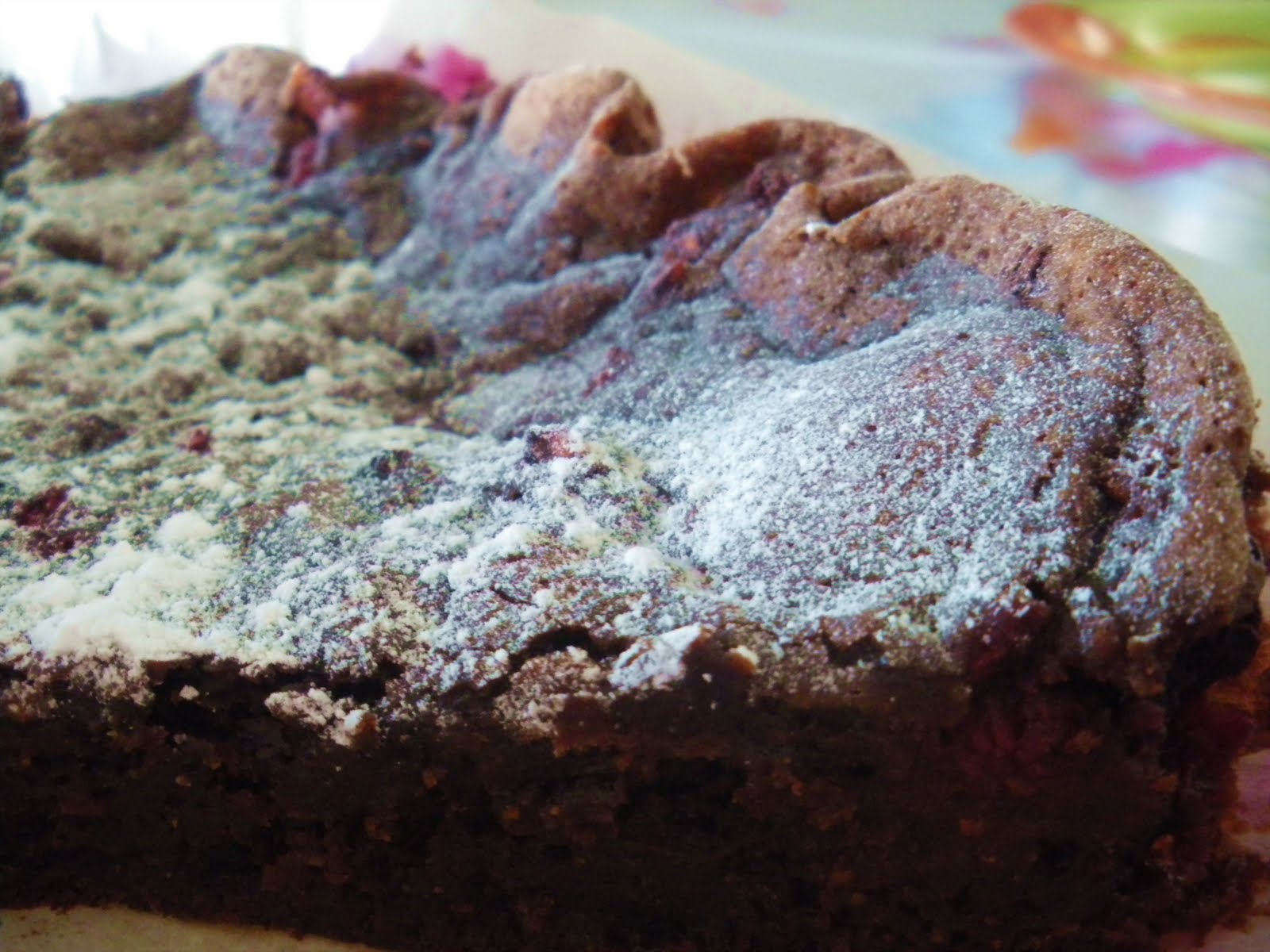 GATEAU GAGA - Love cakes: Fondant chocolat Danette et fruits rouges