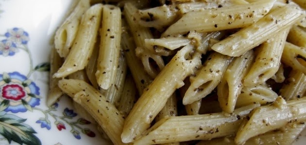 Truffled Penne : Umbria Recipe | AgneseItalianRecipes