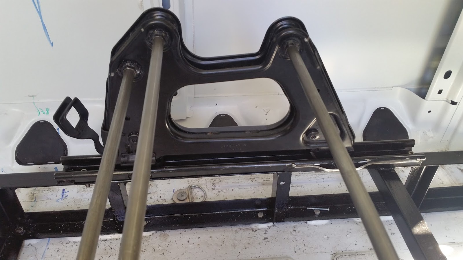 Ultimate Promaster Conversion: Second Row Seat Platform