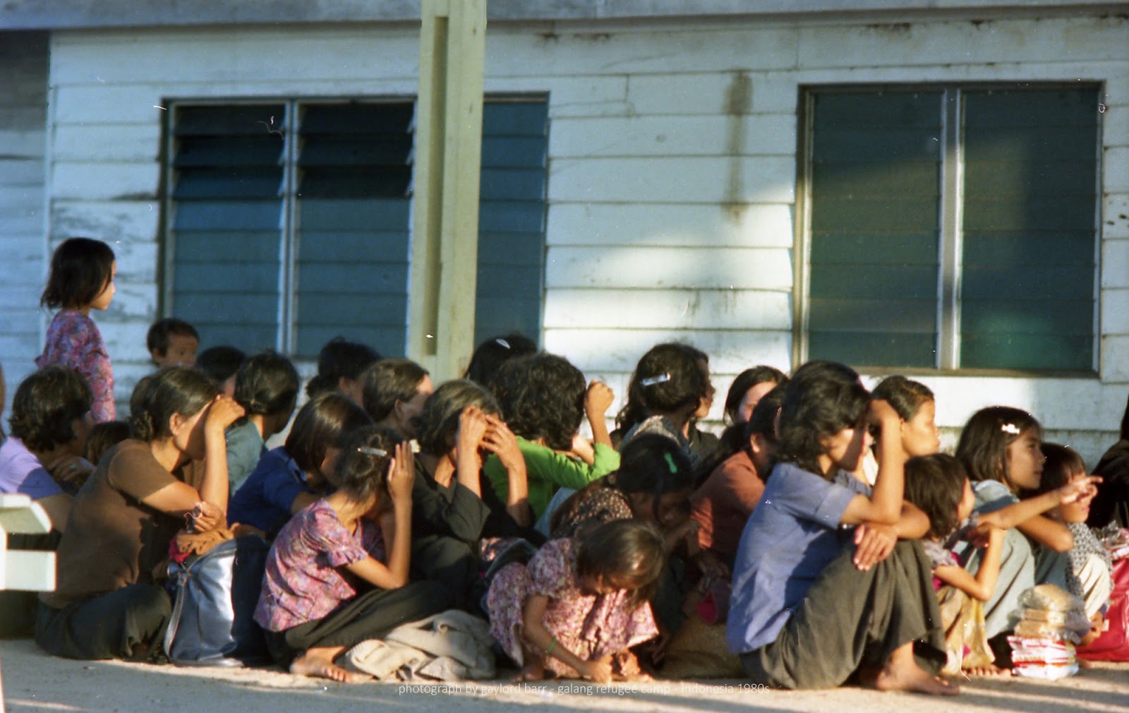 Galang Refugee Camp-Site I & Site II: Photographs by Gaylord Barr ...