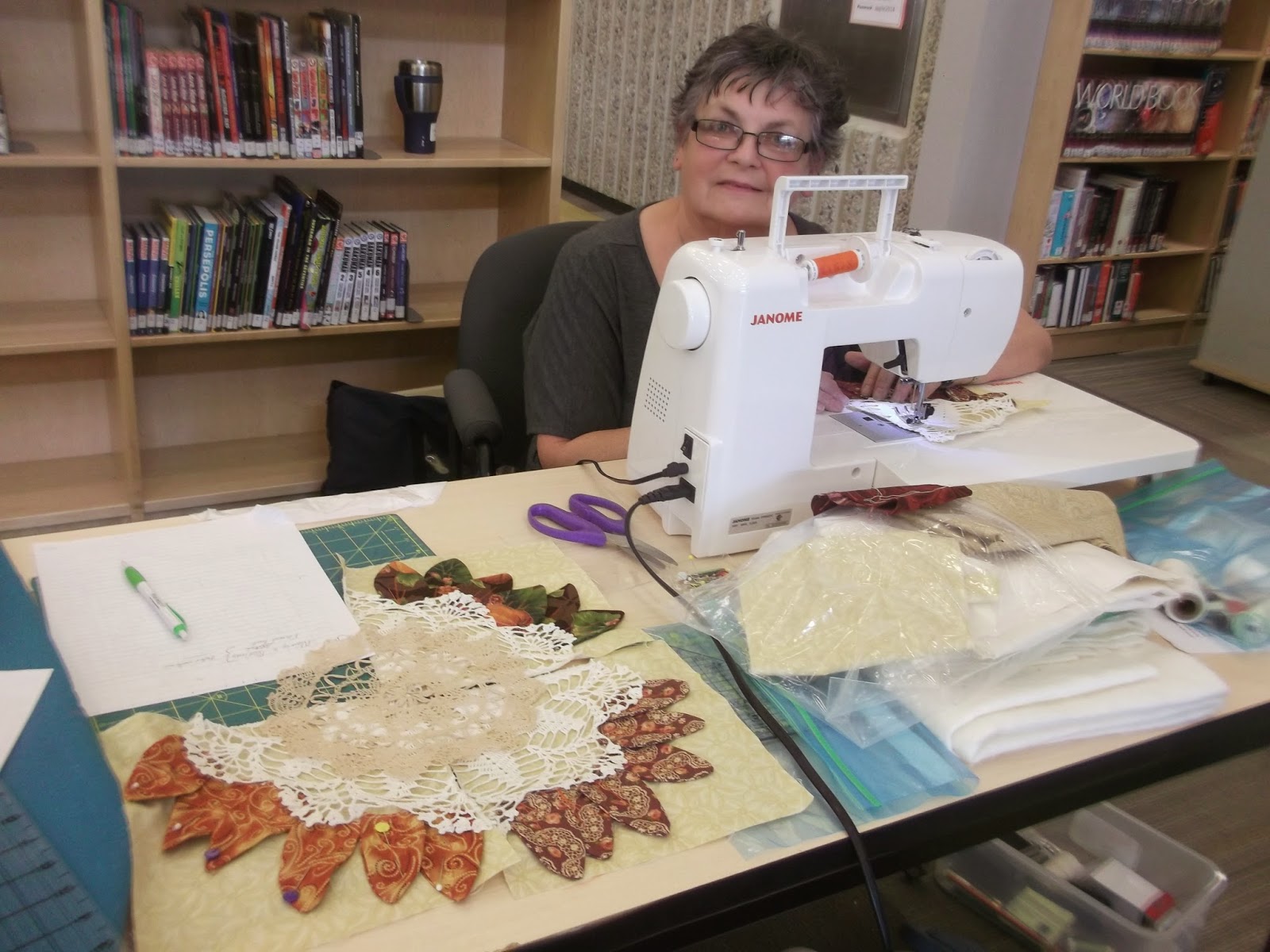 Weyburn Crocus Quilters: Doily Workshop with Heather Grover