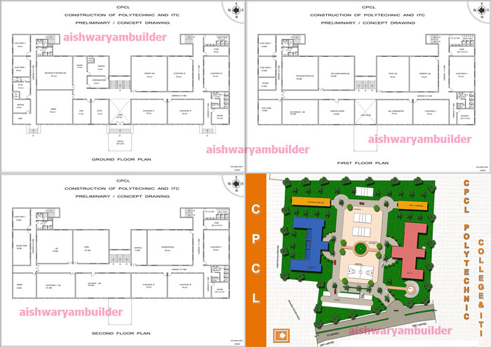 Contractors in Chennai: polytechnic college building plans, polytechnic ...