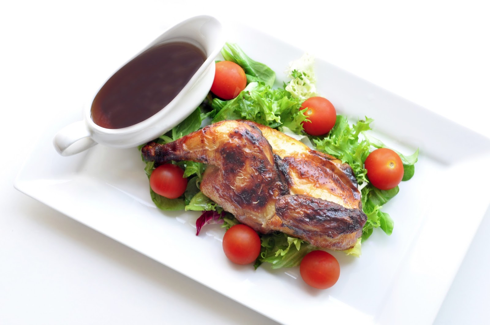 Simple Food: Honey Roasted Crispy Poussin Chicken