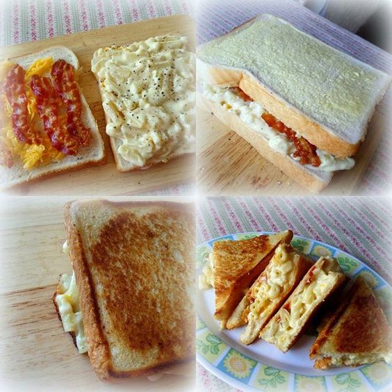 Grilled Mac, Cheese and Pancetta Sandwich | The English Kitchen