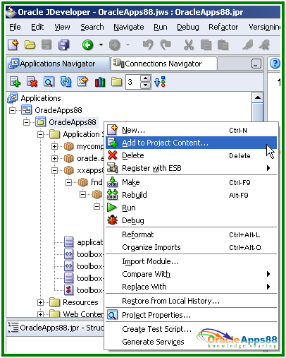 Oracle Applications: Oracle Application Framework (OAF) - Hello World Page