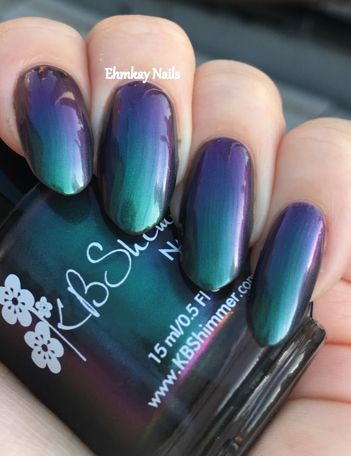 ehmkay nails: KBShimmer Multichromes, Swatches and Review