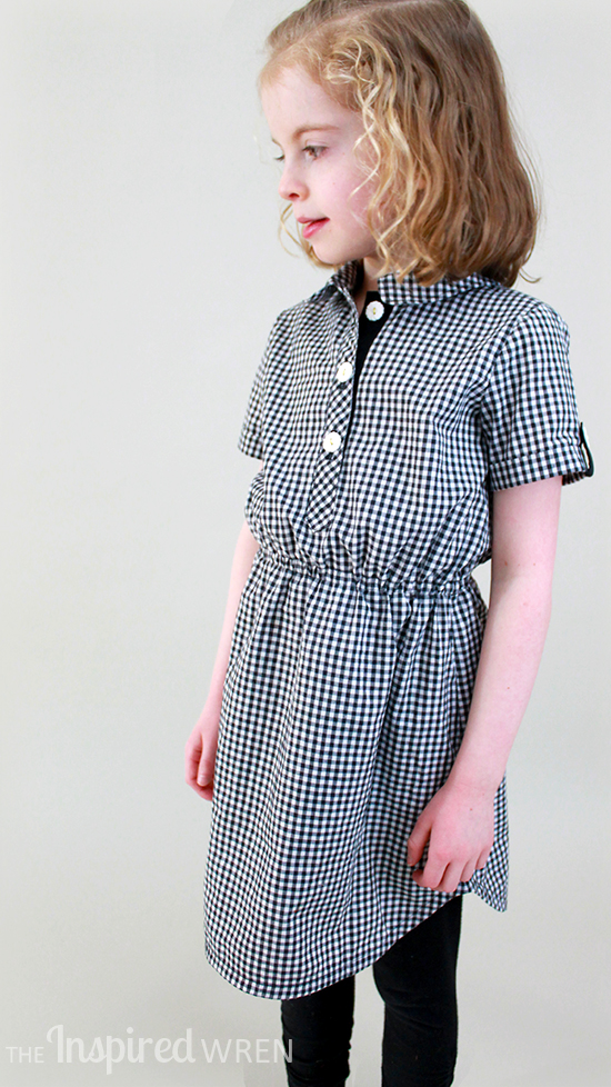 The Inspired Wren: Jump Rope (Shirt!) Dress, A How-To