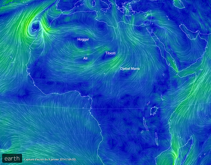 Géoclimat: "Earth Wind Map" : la dynamique des vents à l'échelle ...