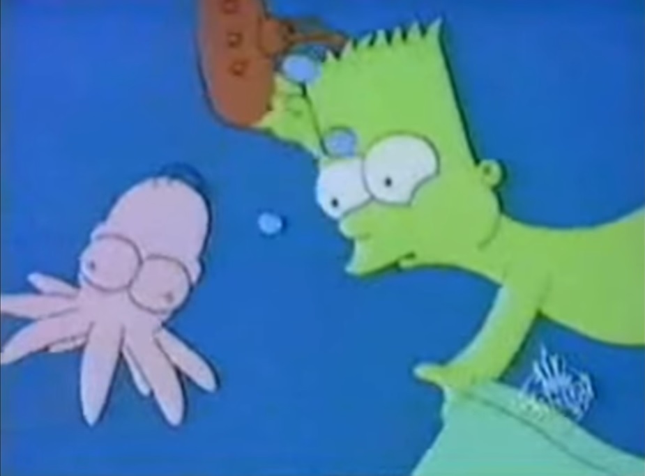 The Spirochaete Trail: Crudely Drawn Filler Material: The Simpsons in ...