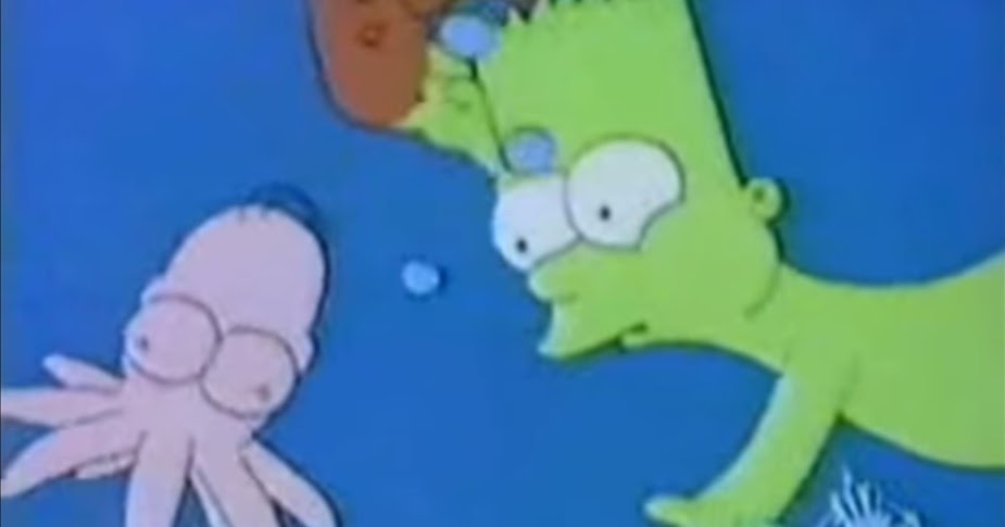 The Spirochaete Trail: Crudely Drawn Filler Material: The Simpsons in ...