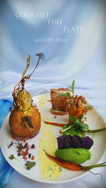 Angel's food: Gourmet Fish Plate
