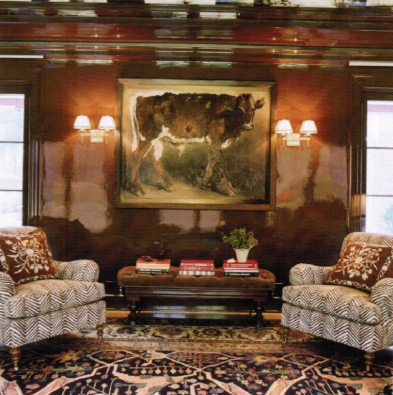 Eye For Design: Decorating Walls With Lacquer For Glamorous High Gloss ...