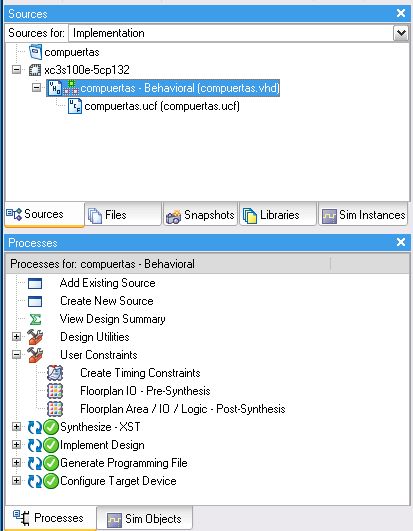 DIGITALES 2: PROFE CHUCHO: Compuertas lógicas en Basys 2 con VHDL