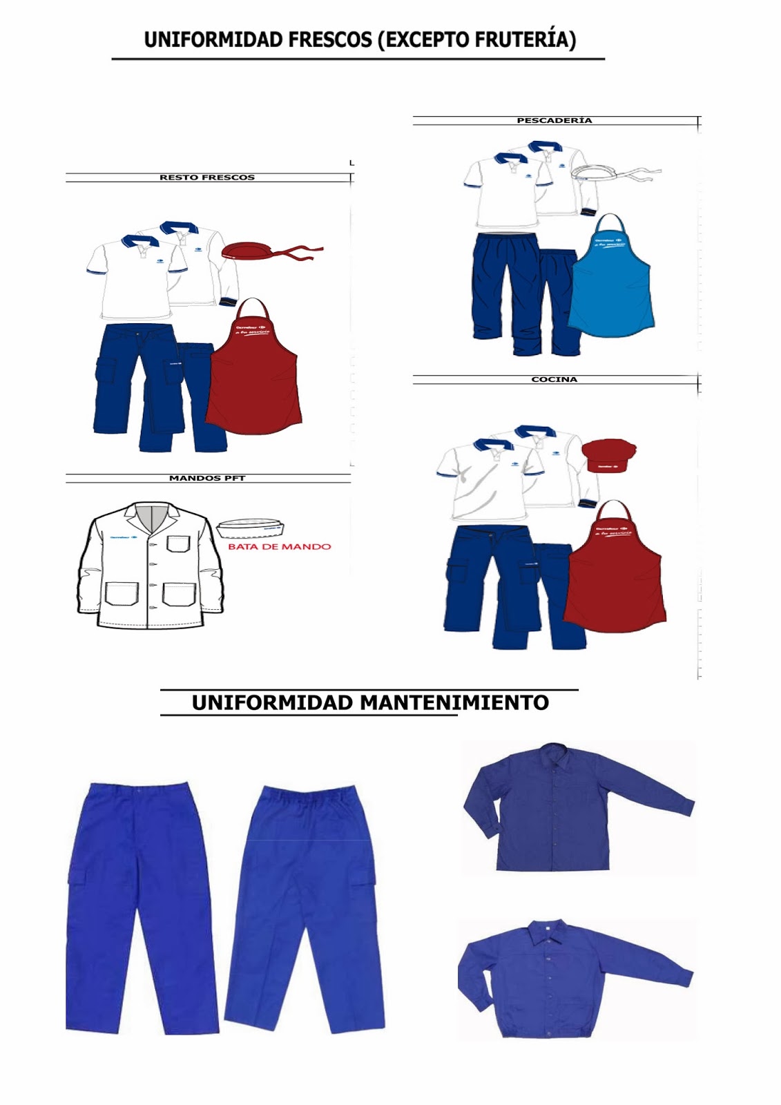UGT CARREFOUR ASTURIAS: Uniformidad Carrefour