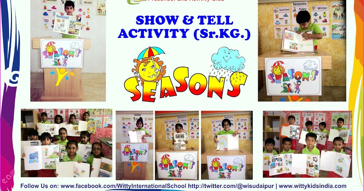On the top of the World...: Show and Tell Activity : Seasons