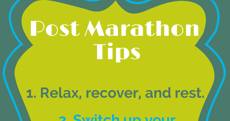 Breathe Deeply and Smile: When You Don't Know What to Do Post-Marathon