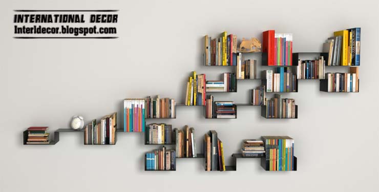 15 Creative bookshelves and modern modular designs ideas