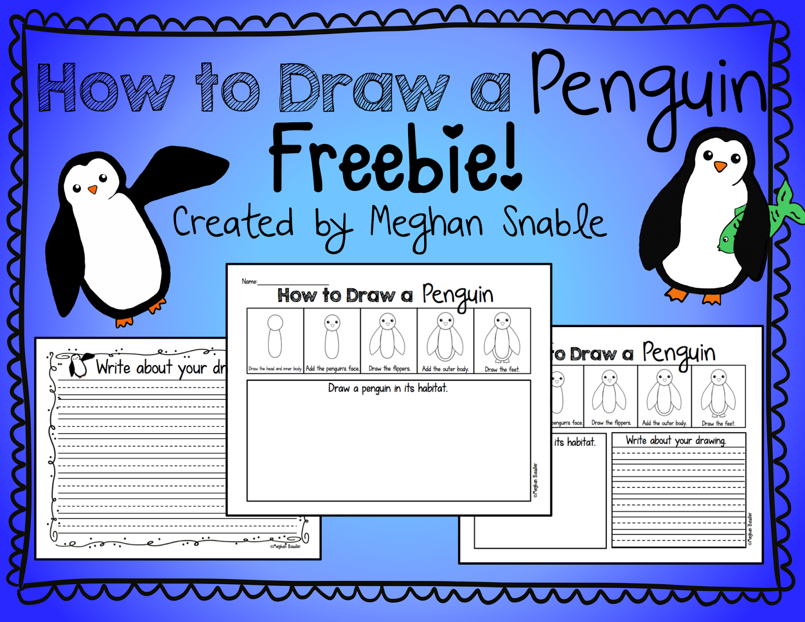The Creative Colorful Classroom: Penguins Penguins Penguins!!